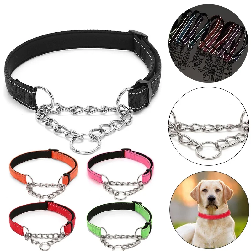 Stainless-Steel-Chain-Martingale-Collar-Stainless-Steel-Chain ...