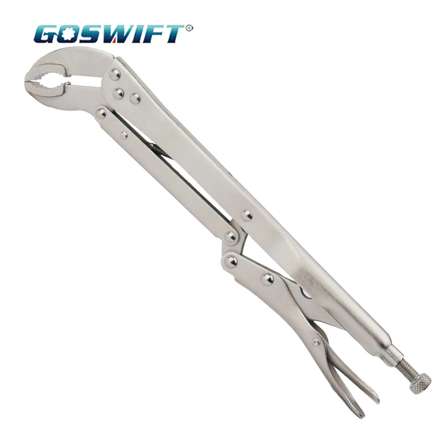 1PC-12-Inch-Extended-Long-Reach-Locking-Vise-Grip-Pliers-Straight-or-45 ...