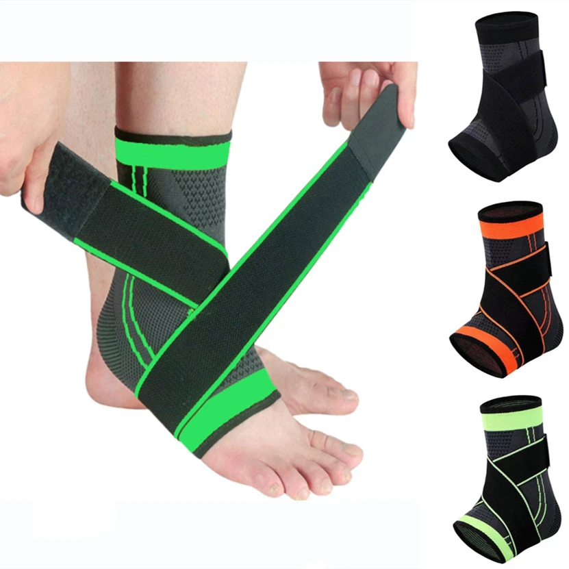 Adjustable-Sports-Ankle-Brace-Support-Compression-Ankle-Protector ...