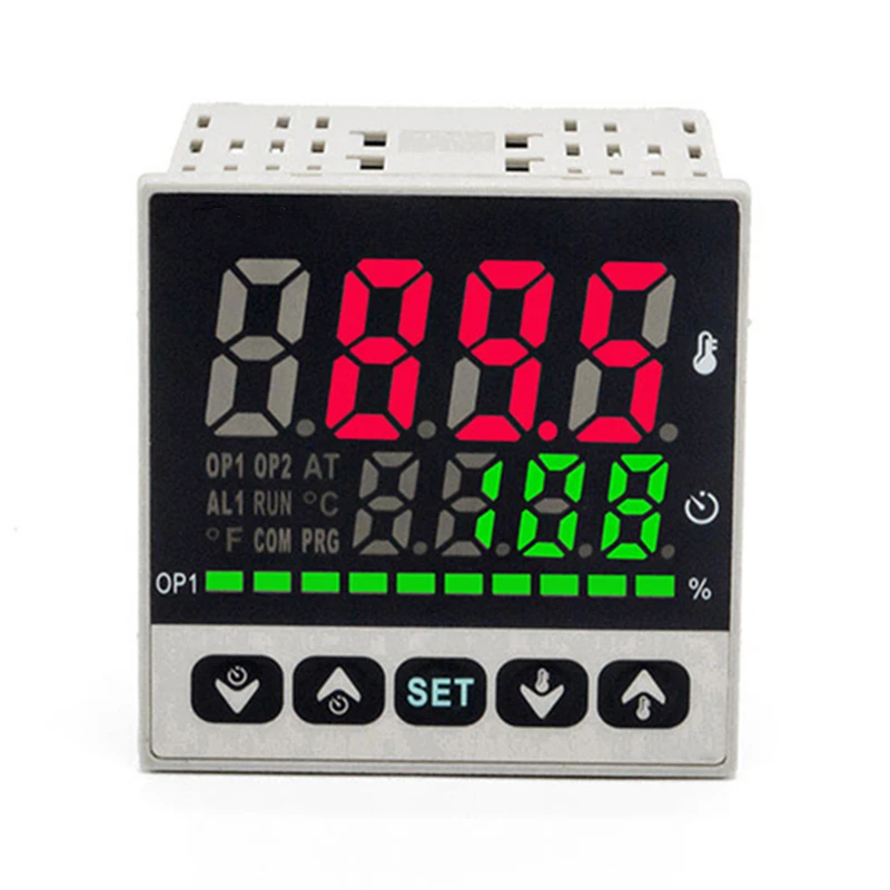 72x72mm Led Intelligent Digital Pid Temperature Controller With Timer ...