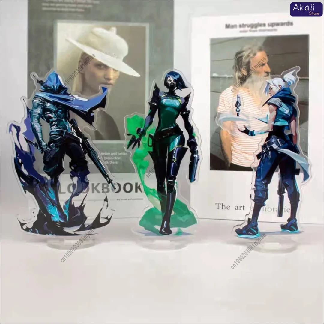 Valorant Acrylic Stand Figure Game Character Desk Decoration ...