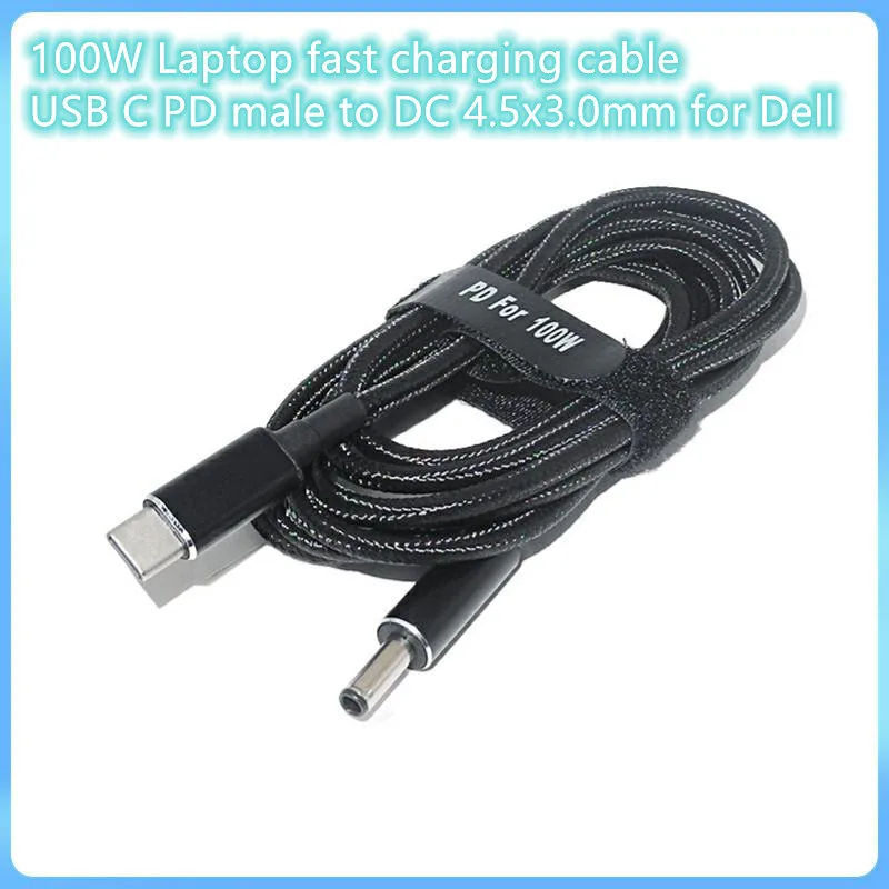 100W USB Type C male Fast Charging Cable for Dell Inspiron 11 13 14 15 ...