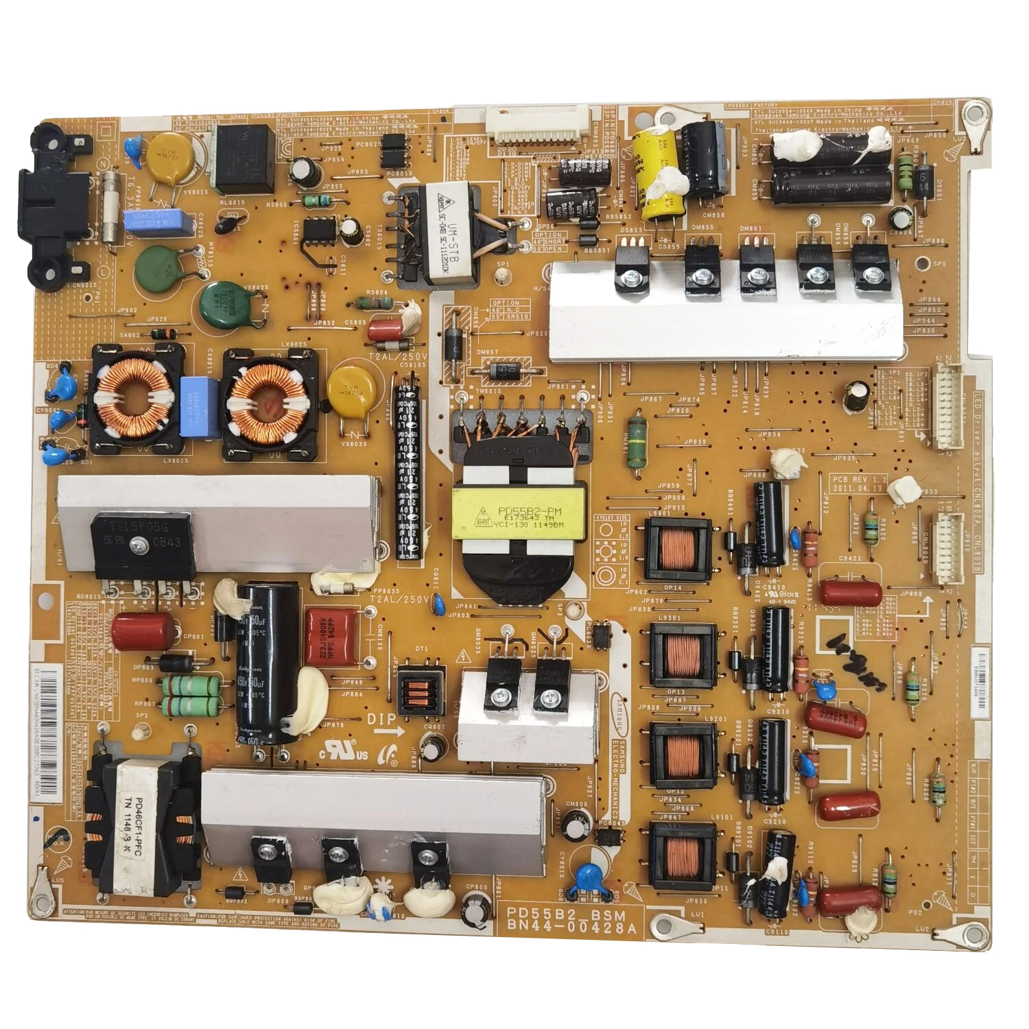 original for BN44 00428A PD55B2_BSM BN44 00427A power board Un46d6900 ...