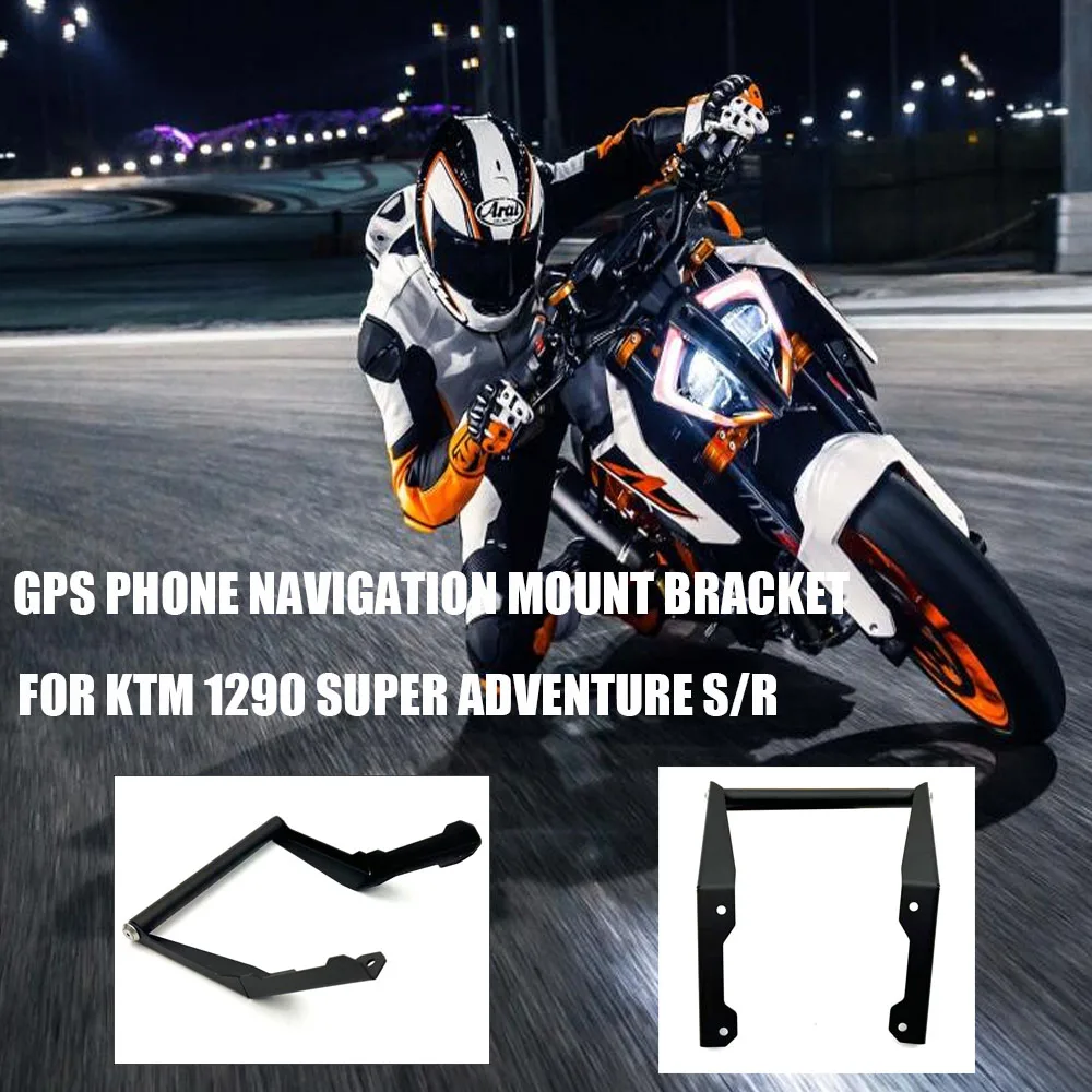 2022 Motorcycle Accessories GPS Phone Navigation Mount Bracket Adapter ...
