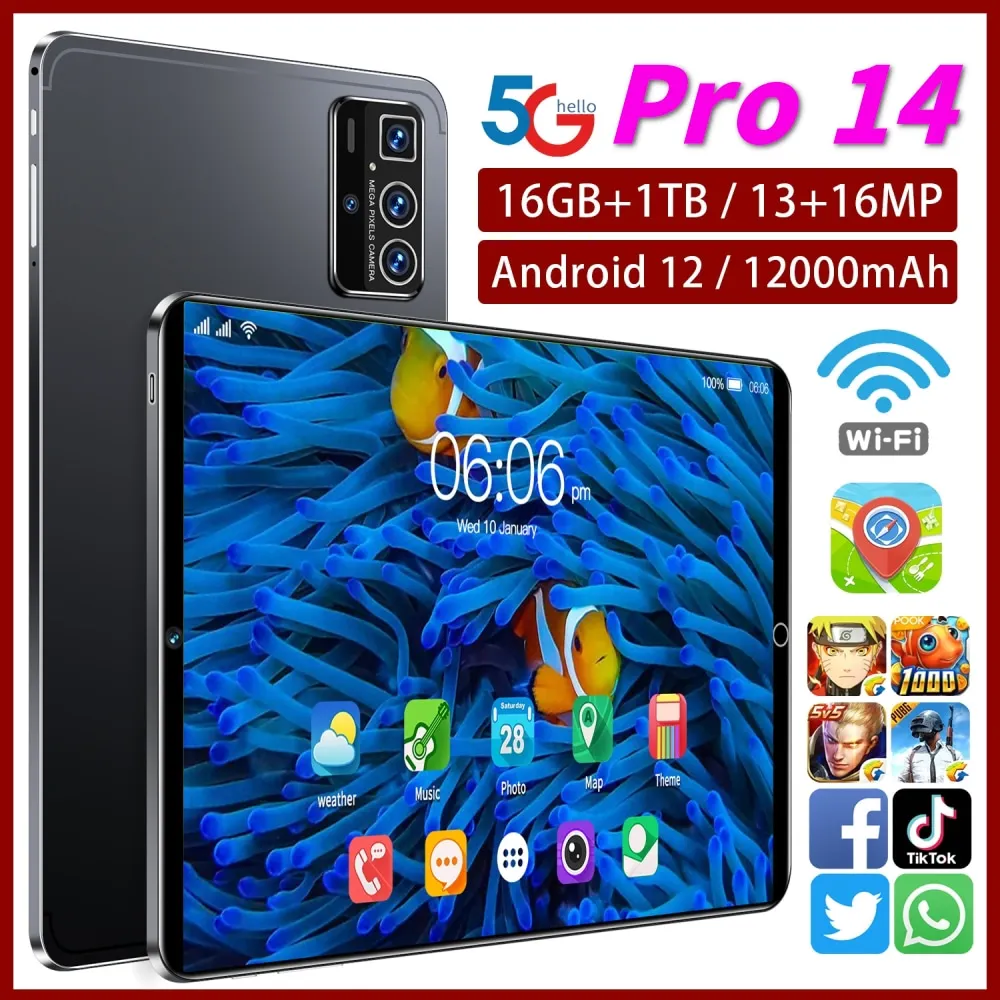 2023ใหม่ X30ทุกรุ่น Android12.0แท็บเล็ต11.6นิ้ว13 + 16MP แท็บเล็ตพีซี4G ...