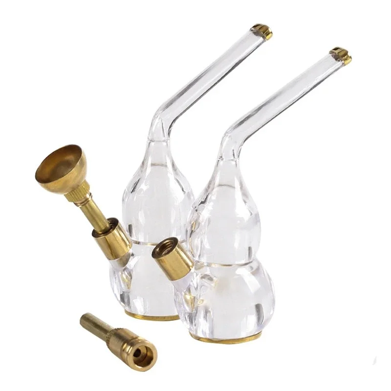 New-Dual-Cigarette-Tobacco-Smoking-Pipe-Water-Filter-Pipe-Mini-Shisha ...
