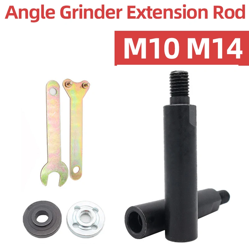 Thread-Adapter-Angle-Grinder-Lengthen-Connecting-Rod-M10-M14-Polishing ...