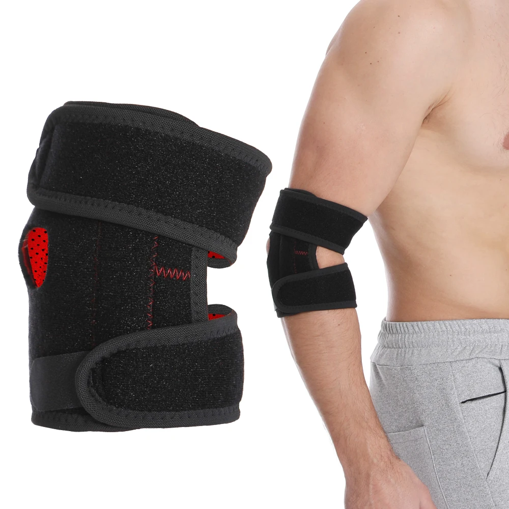 1pc-Adjustable-Elbow-Pads-Elbow-Spring-Support-Epicondylitis-Brace ...