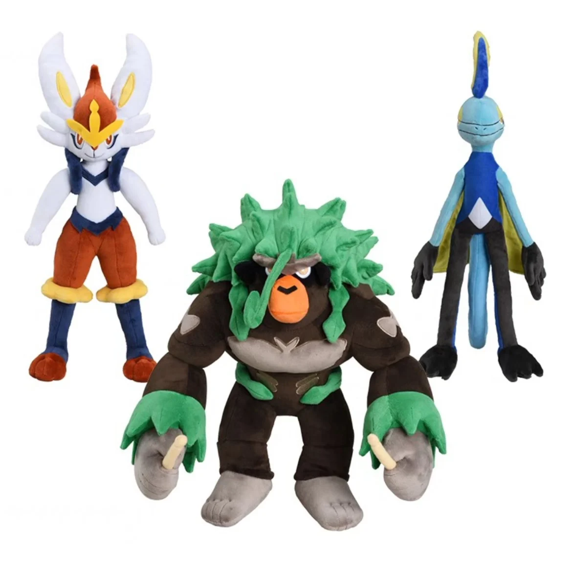 Pokemon-Mega-Evolution-Cinderace-Plush-Pikachu-Stuffed-Toy-Scorbunny ...