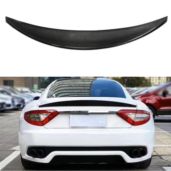 High Quality Real Carbon Fiber Spoiler REAR WING TRUNK LIP SPOILERS ...