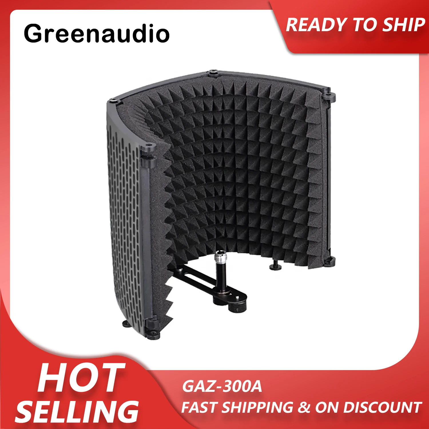 GAZ-300A-Recording-microphone-reflexion-filter-Microphone-portable ...