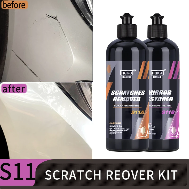 Car-Scratch-Remover-Kit-Slight-Scratch-Paint-Repair-Wax-Compound-Polish ...
