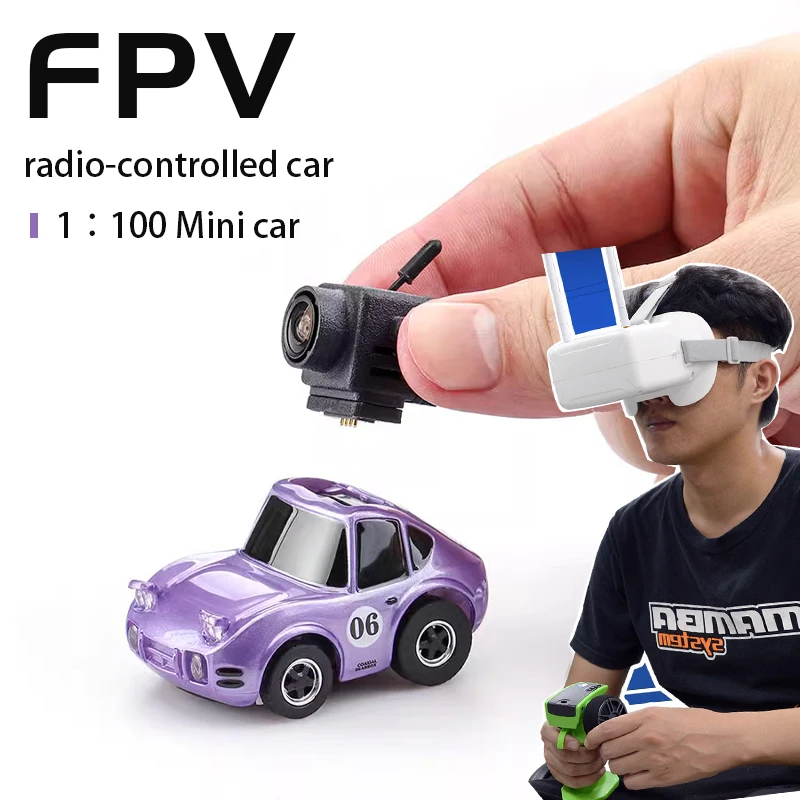 SNT FPV radio-controlled car VR first perspective remote control car 1: ...