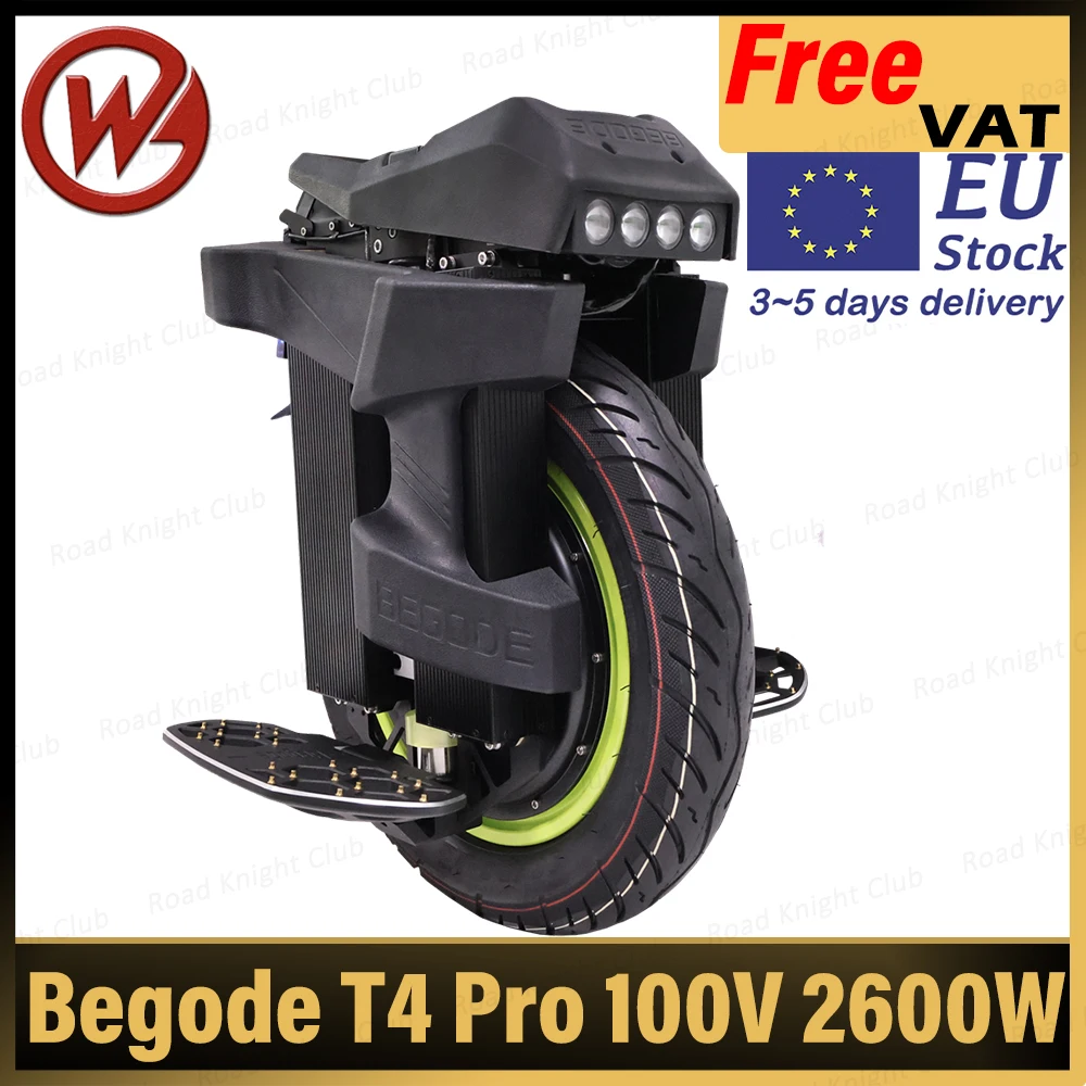 Begode-T4-PRO-Electric-Unicycle-100-8V-1800Wh-Battery-2600W-Motor-12 ...