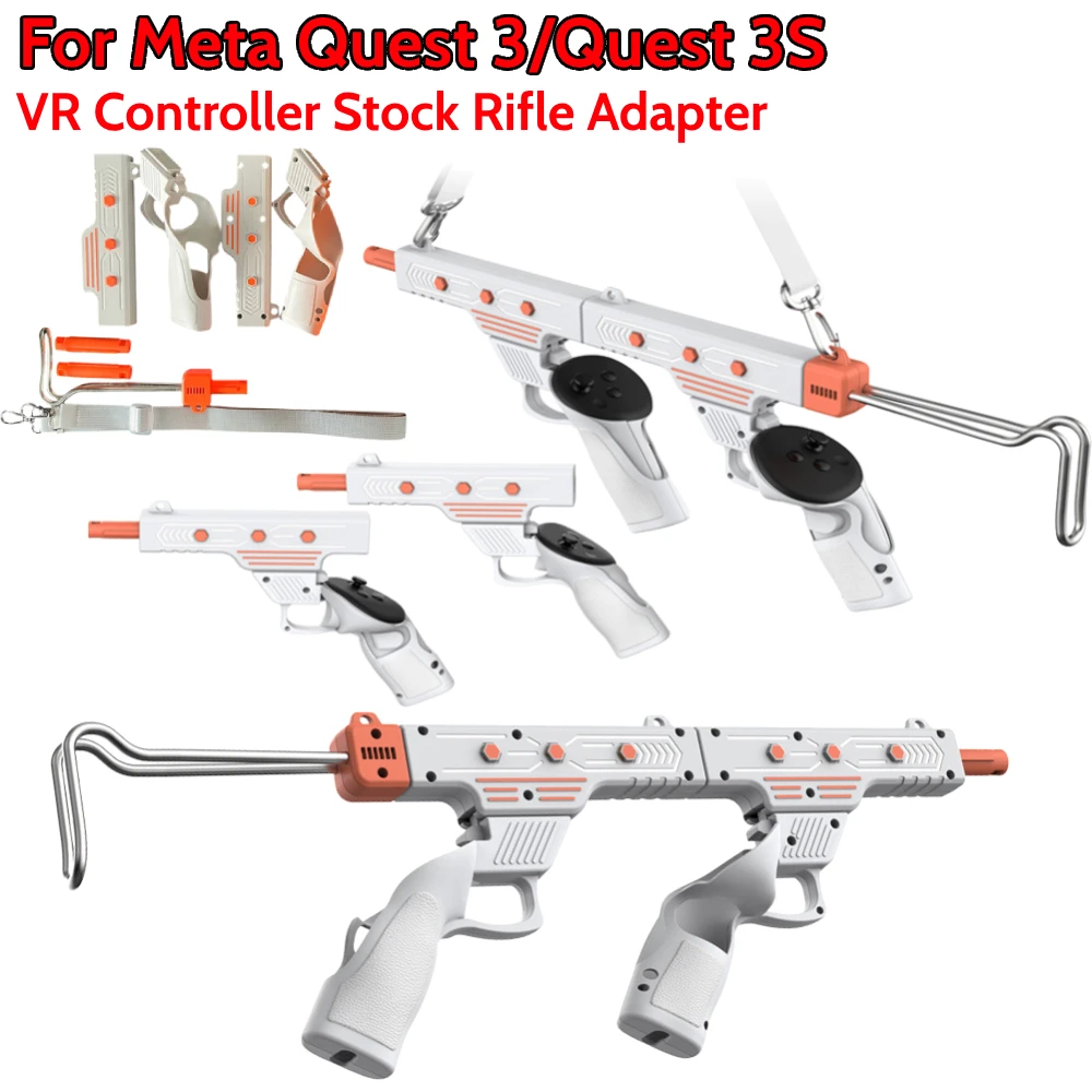 VR Controller Stock Rifle Adapter Shooting Controller Handle for Meta ...