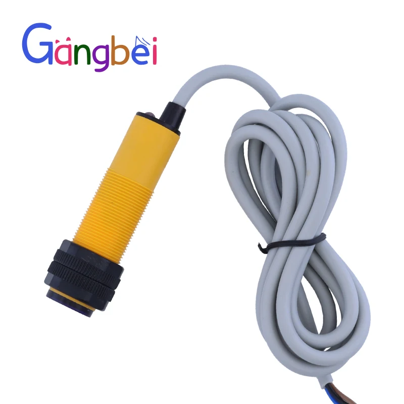 30cm-Plastic-Detector-Sensor-M18-E3F-Fiber-Optic-Photoelectric-Switch ...