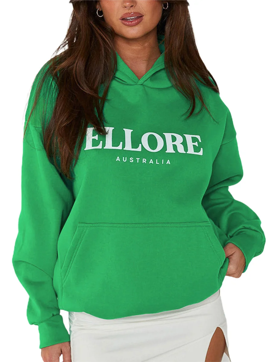 Women-s-Street-Thick-Hoodie-Long-Sleeve-Ellore-Letter-Print-Hooded ...