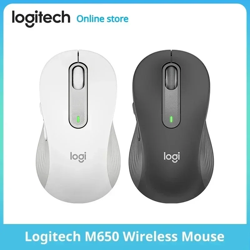 Logitech-m650-mouse-sem-fio-bluetooth-para-escrit-rio-laptop-sensor ...