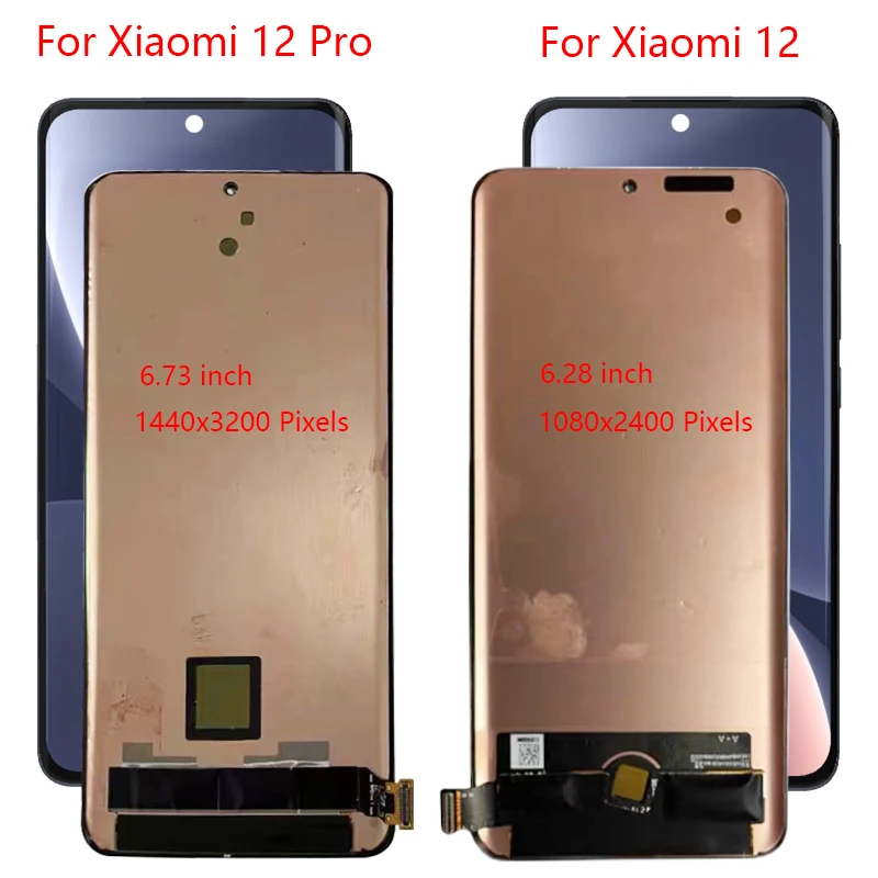 For-Xiaomi-12-pro-LCD-Display-Touch-Panel-Screen-Digitizer-Assembly-For ...