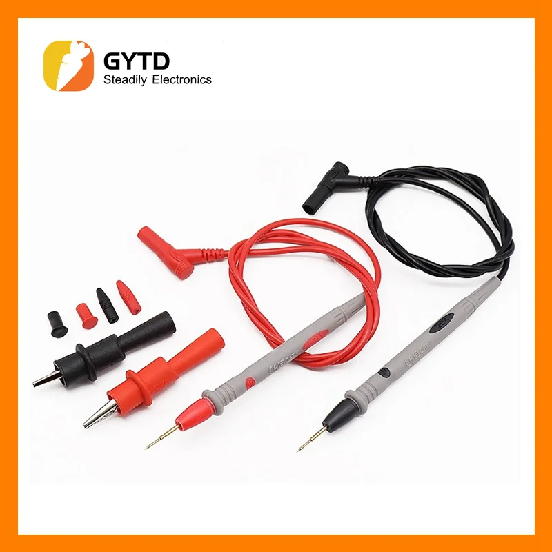 1-pair-10A-20A-Digital-Multimeter-probe-Soft-silicone-wire-Needle-tip ...