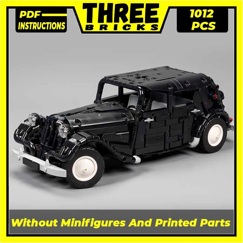 Moc-Building-Blocks-Car-Series-Model-French-Automobile-Technical-Bricks ...