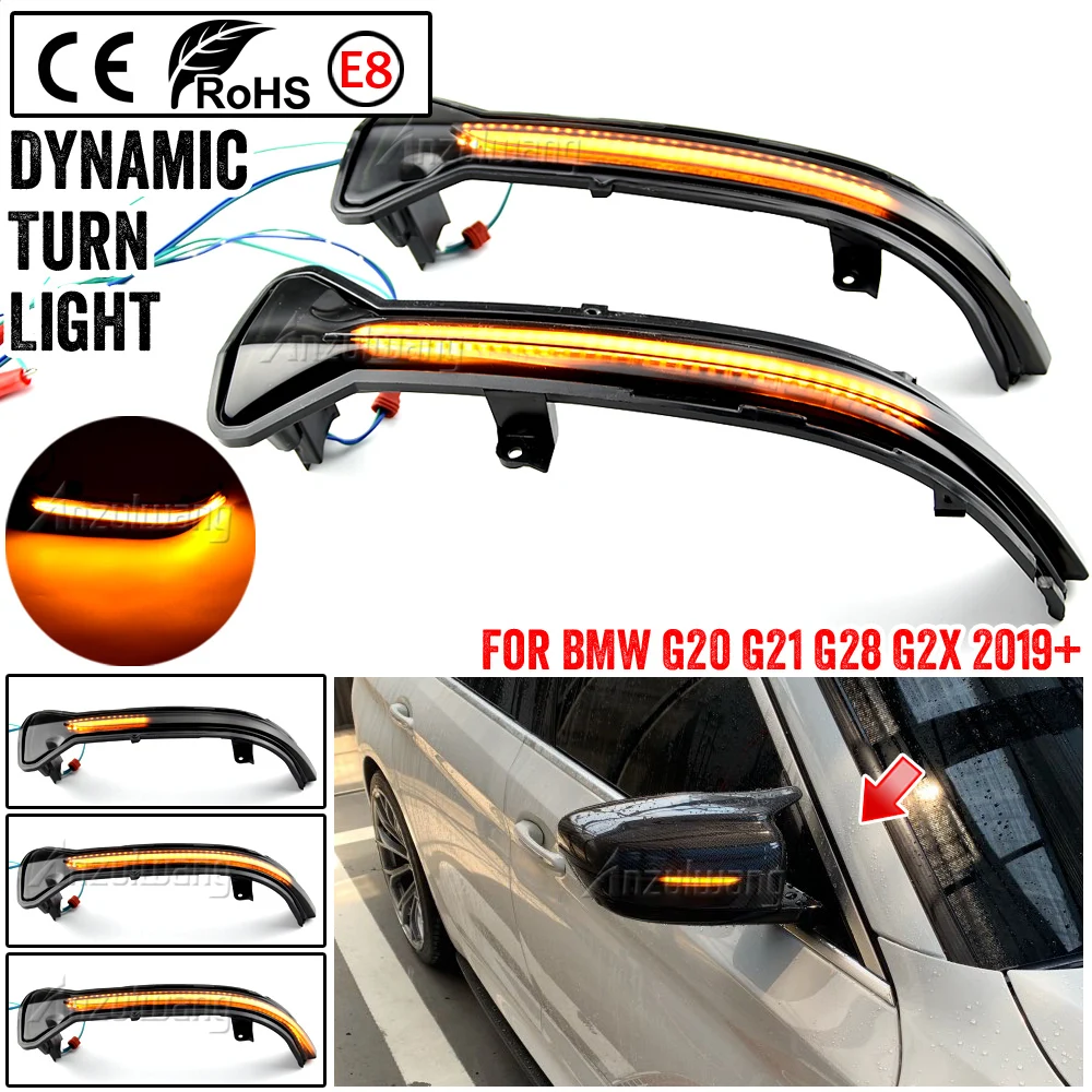 Dynamic Blinker For BMW 3er G20 G21 G28 G2x 2019 2020 LED Turn Signal ...