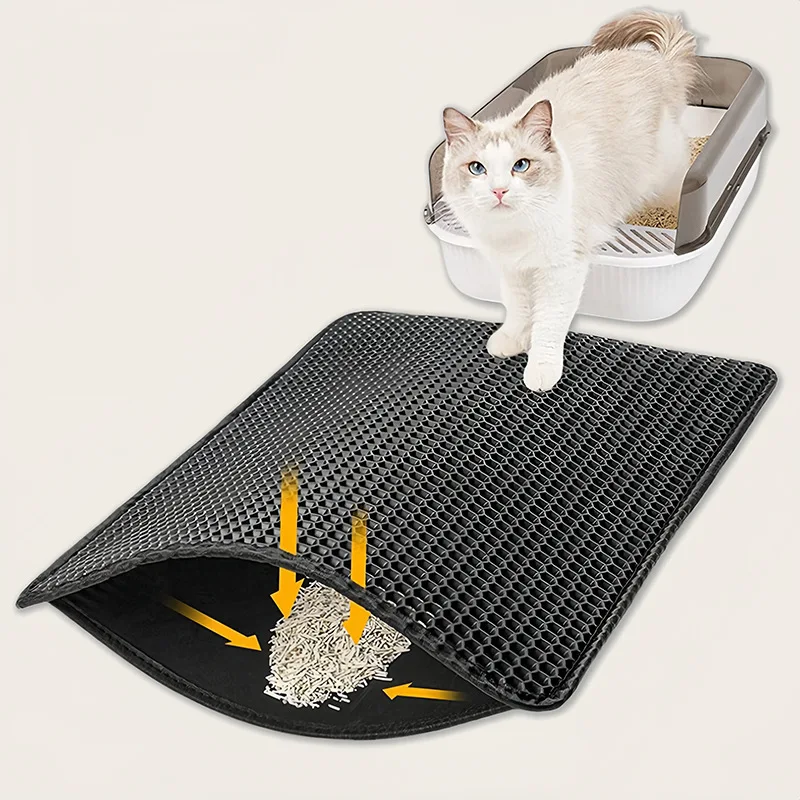 Cat-Litter-Basin-Bottom-Pad-Anti-slip-Scratch-resistant-and-Wear ...