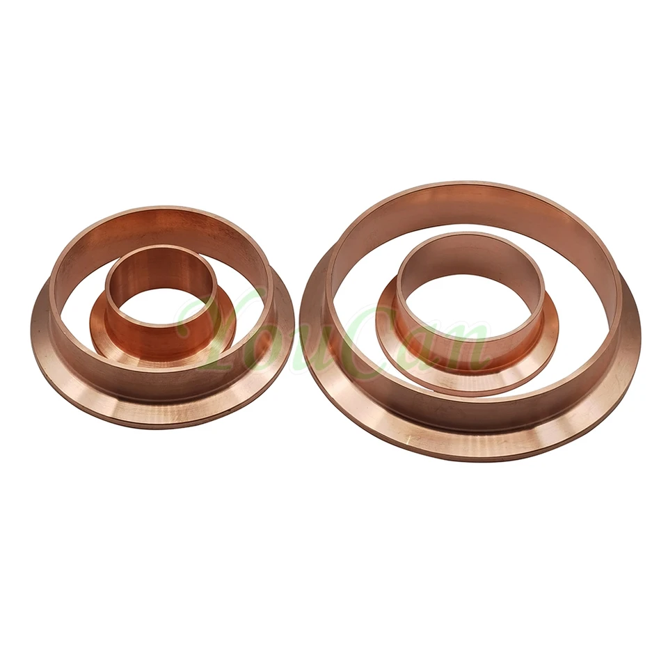 Ferrule, Red Copper Tri Clamp Tri Clover Ferrule For Weld...
