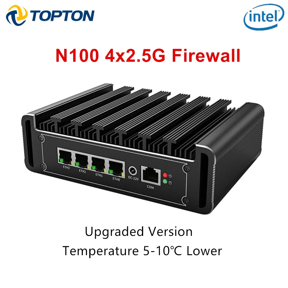 Fanless-N100-N5105-J5040-J4125-Industrial-Mini-PC-Micro-Firewall ...