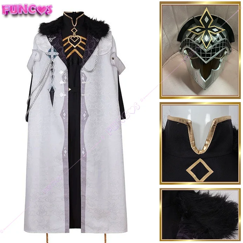 Genshin-Impact-Eleven-Fatui-Harbinger-disfraz-de-capit-n-Cosplay-capa-m ...