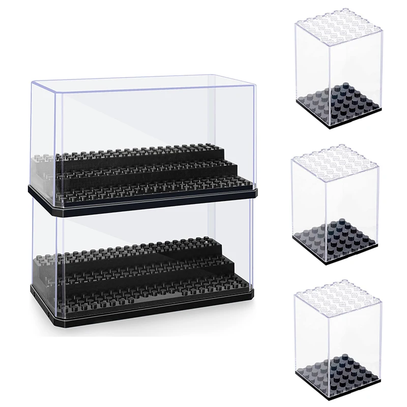 Minifigure-Storage-Dustproof-Display-Box-Model-Small-Particle-Stackable ...