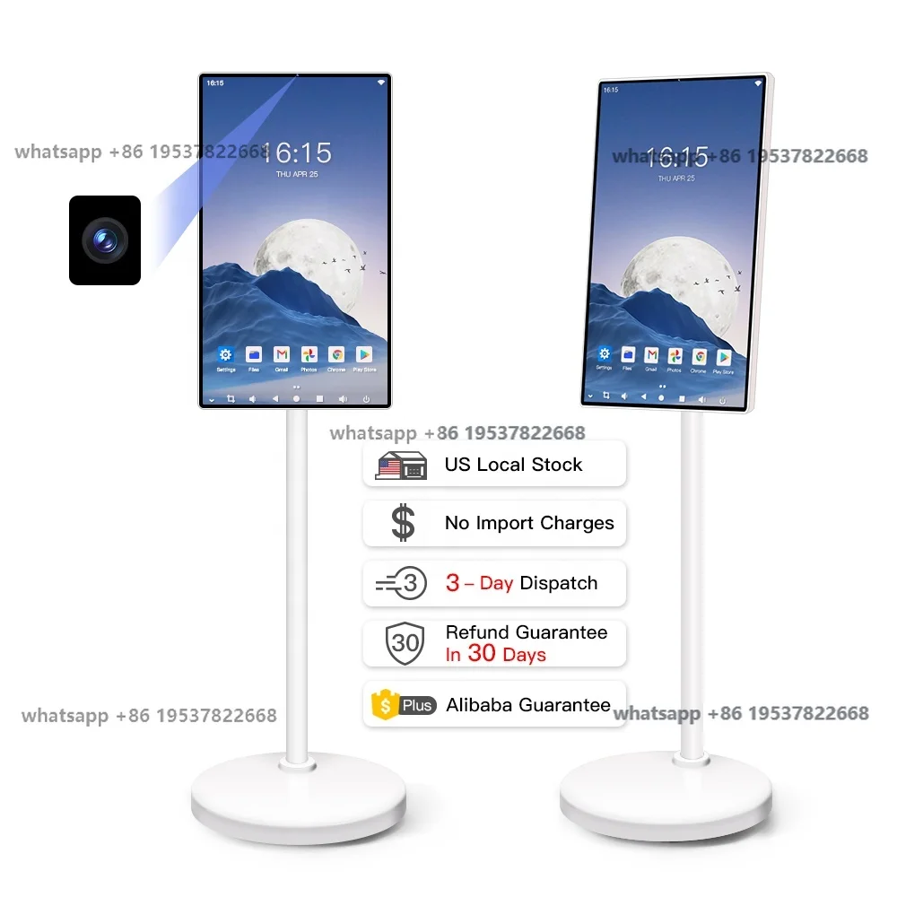 24-Inch Touch Screen 8-Core Central Processor Android OS 128GB Built-in ...