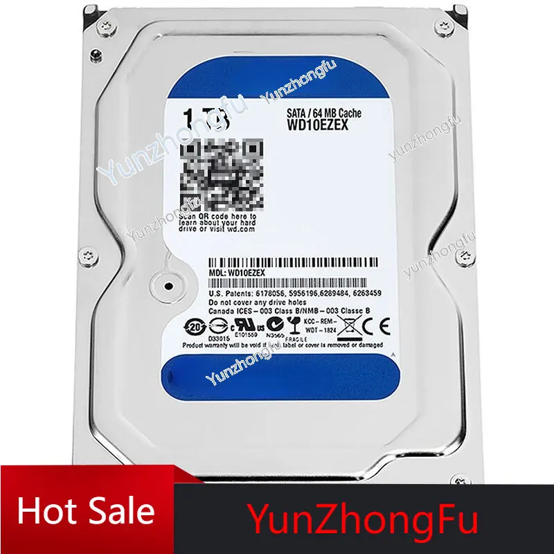 Aplicable a Wd10ezex 1tb disco azul SATA3 3,5 pulgadas ordenador de ...