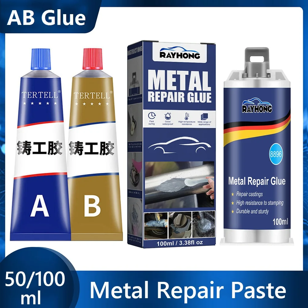100ml-Cold-Weld-A-B-Glue-Casting-Adhesive-Industrial-Repair-Agent ...