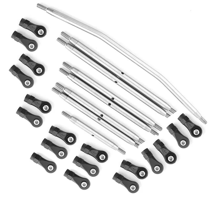 Axial-RBX10-Stainless-Steel-Pull-Link-Rod-With-Nylon-End-For-1-10-RC ...