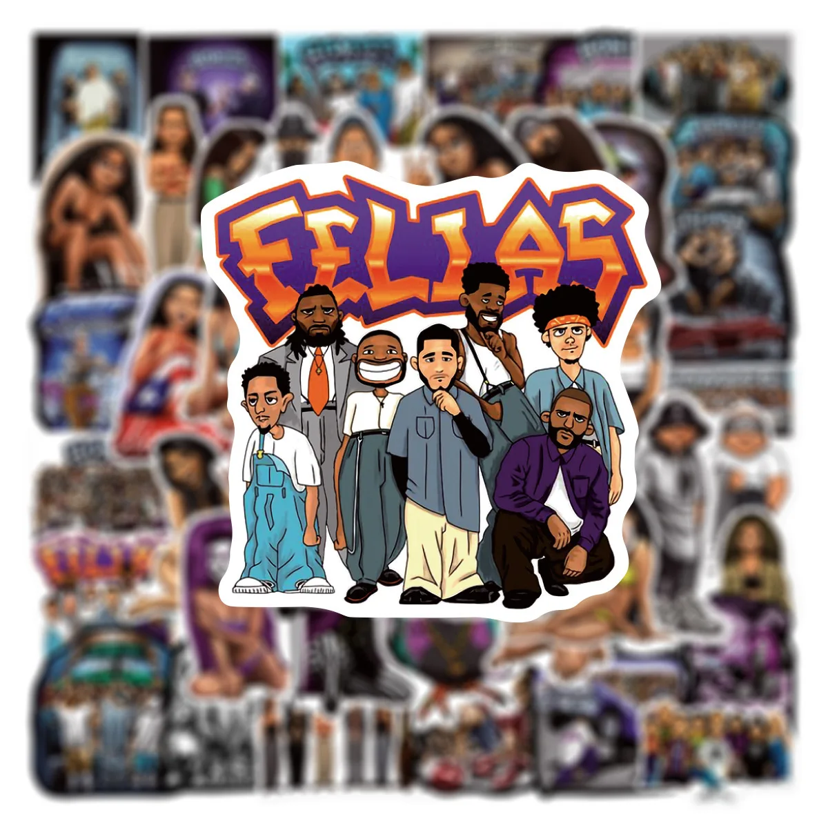 Cholo Graffiti Character