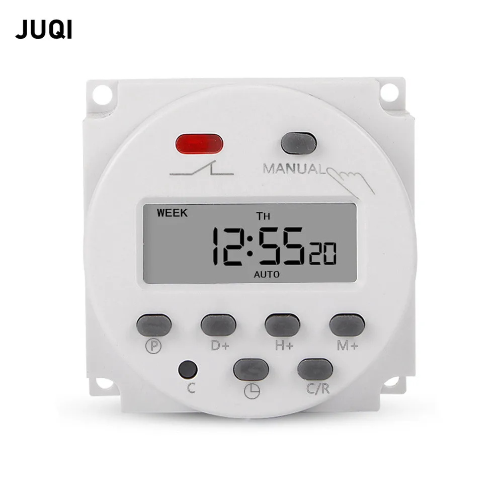 CN101A LCD time switch 12V 24V 110V 220V Time Relay Street lamp ...