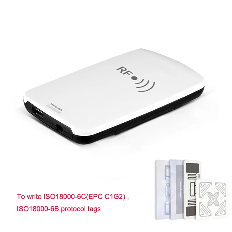 Usb Rfid Uhf Desktop Reader Writer With English Sdk Demo Software And ...