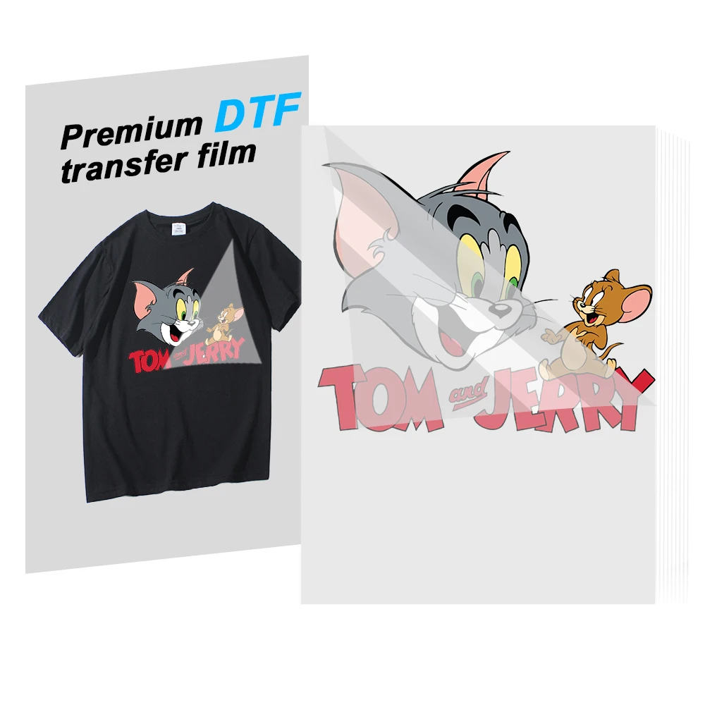 A3 50/100 PCS de transferência de calor DTF PET Film A3(11 ''× 17 'polegadas) único Lado DTF ...