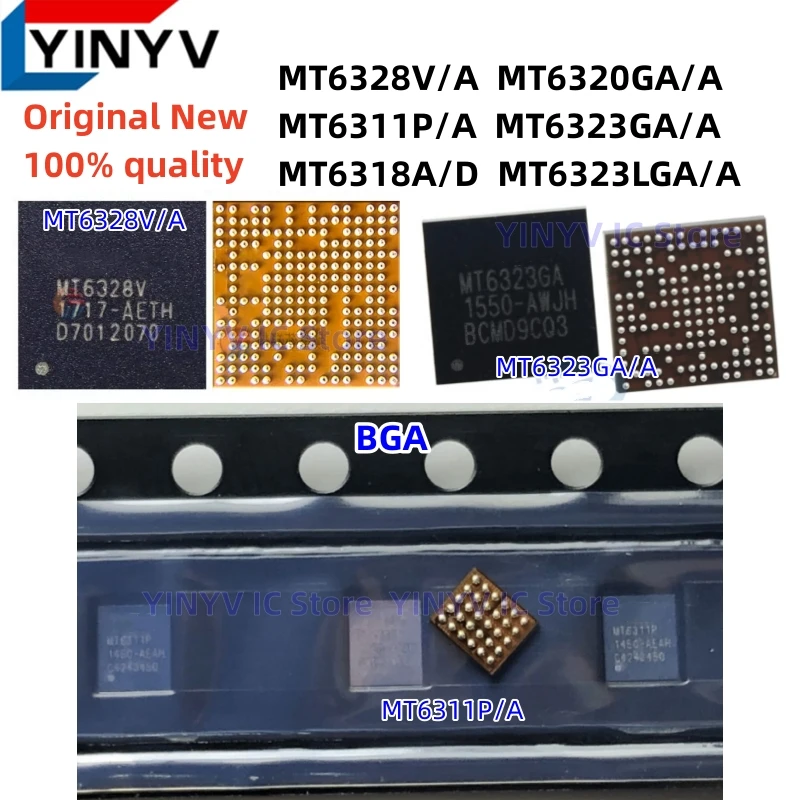 10PCS-MT6311P-MT6311P-A-MT6318A-MT6318A-D-MT6320GA-MT6320GA-A-MT6323GA ...