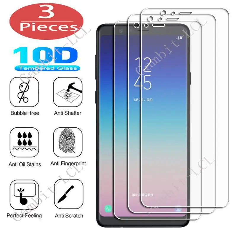 3Pcs-Tempered-Glass-For-Samsung-Galaxy-A6-A7-2018-A8-Star-Lite-A8s-A9s ...