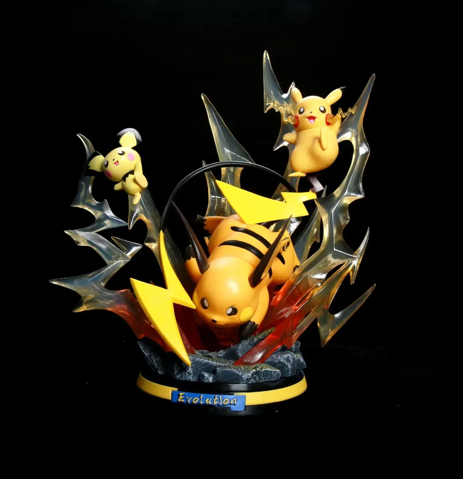Kawaii-Anime-Pokemon-Pichu-Pikachu-Raichu-Evolution-Ver-GK-PVC-Action ...