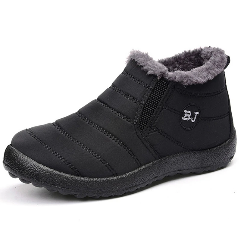 Men Shoes Snow Boots Waterproof Winter | Men Winter Boots Warm ...