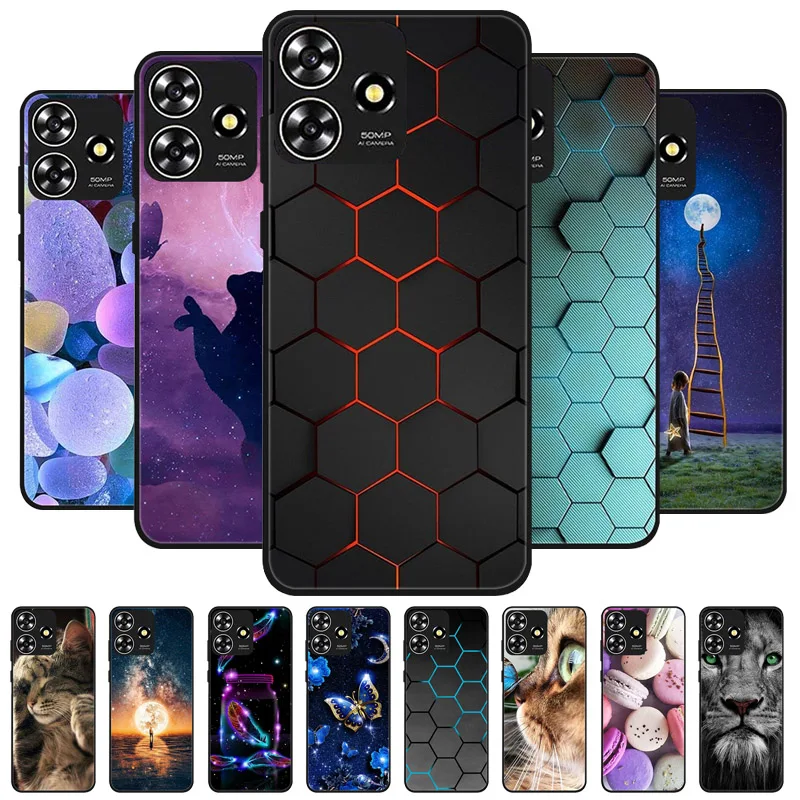 For-Coque-ZTE-Blade-A73-4G-Case-Soft-Silicone-Back-Cover-Phone-Case ...