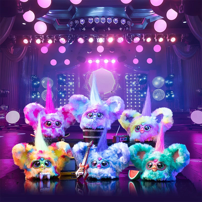 Hasbro-Furby-Furblets-bebekler-oyuncak-Anime-fig-rleri-interaktif-Mini ...