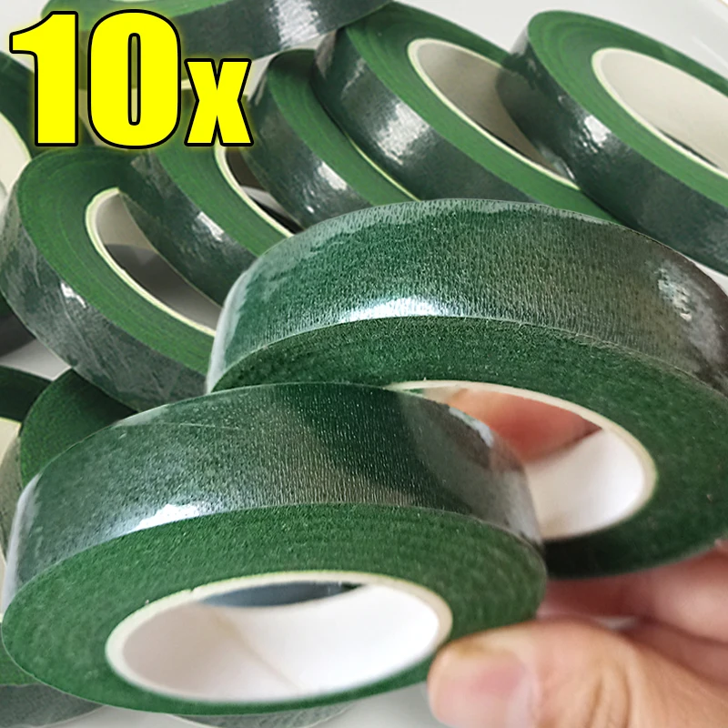 10-1Roll-Bouquet-Floral-Stem-Tape-Artificial-Flower-Self-Adhesive ...