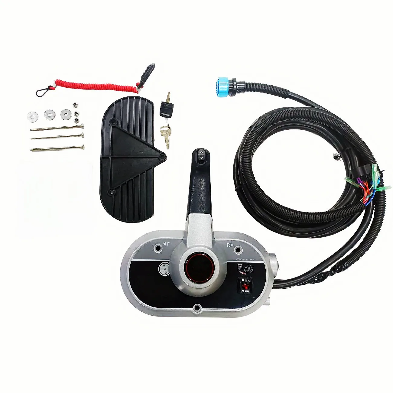 New Mercury Marine Side Mount Remote Control Box 8M0138641/SS Gen II ...