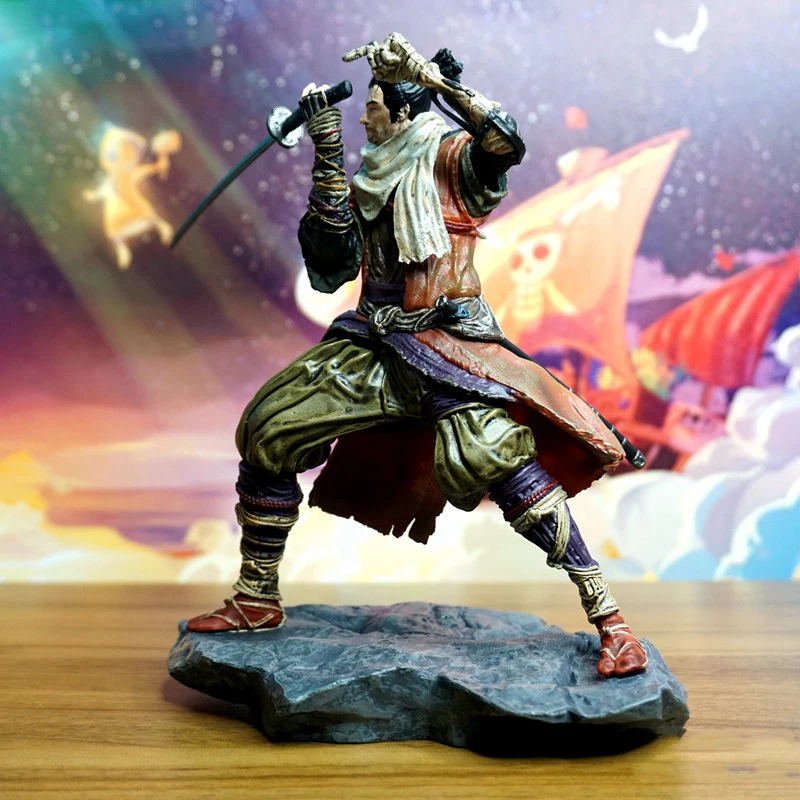 20cm-Sekiro-Shadows-Die-Twice-Action-Figure-Wolf-Samurai-Model-Game ...