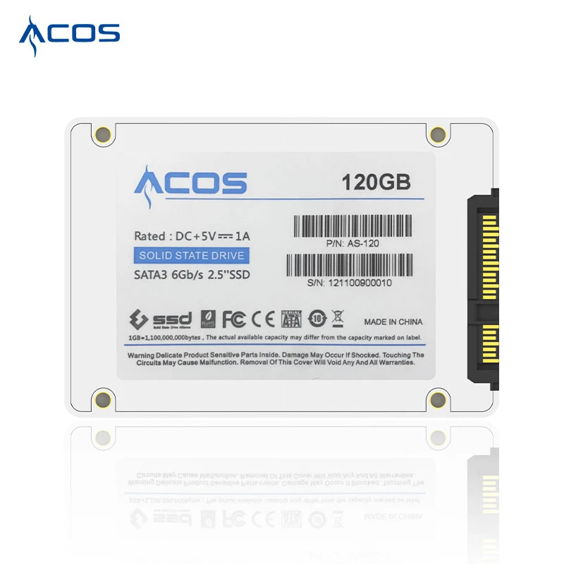 Unidade de disco rígido ssd acos sata3 ssd 120 gb 128 gb 240 gb 256 gb 480 gb 512 gb 1 tb ...