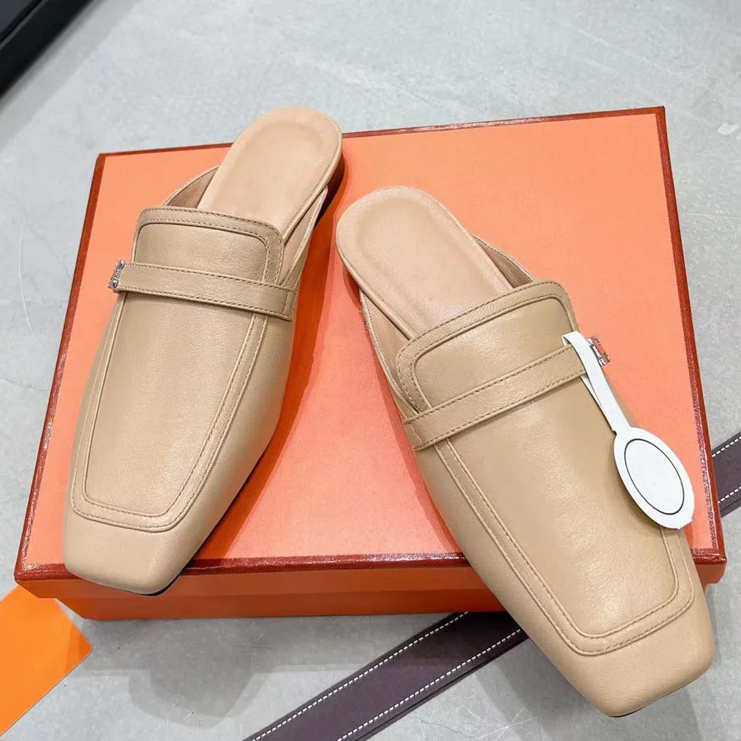 Fashion-Brand-Designer-Slippers-Flat-Heel-Slip-On-Outdoor-Shoes-Women ...